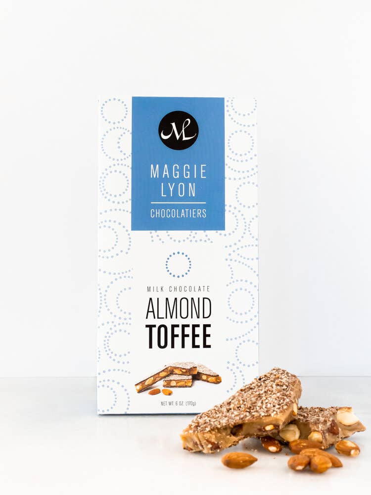 6oz Milk Chocolate Almond Toffee – Ammons