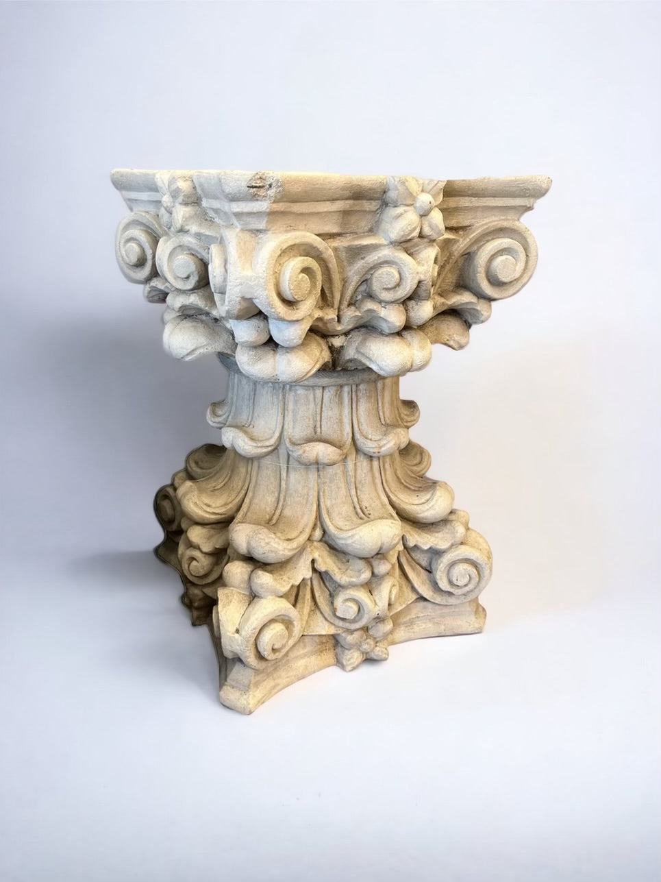 Concrete Roman Column Pedestals Set of 2 – Ammons
